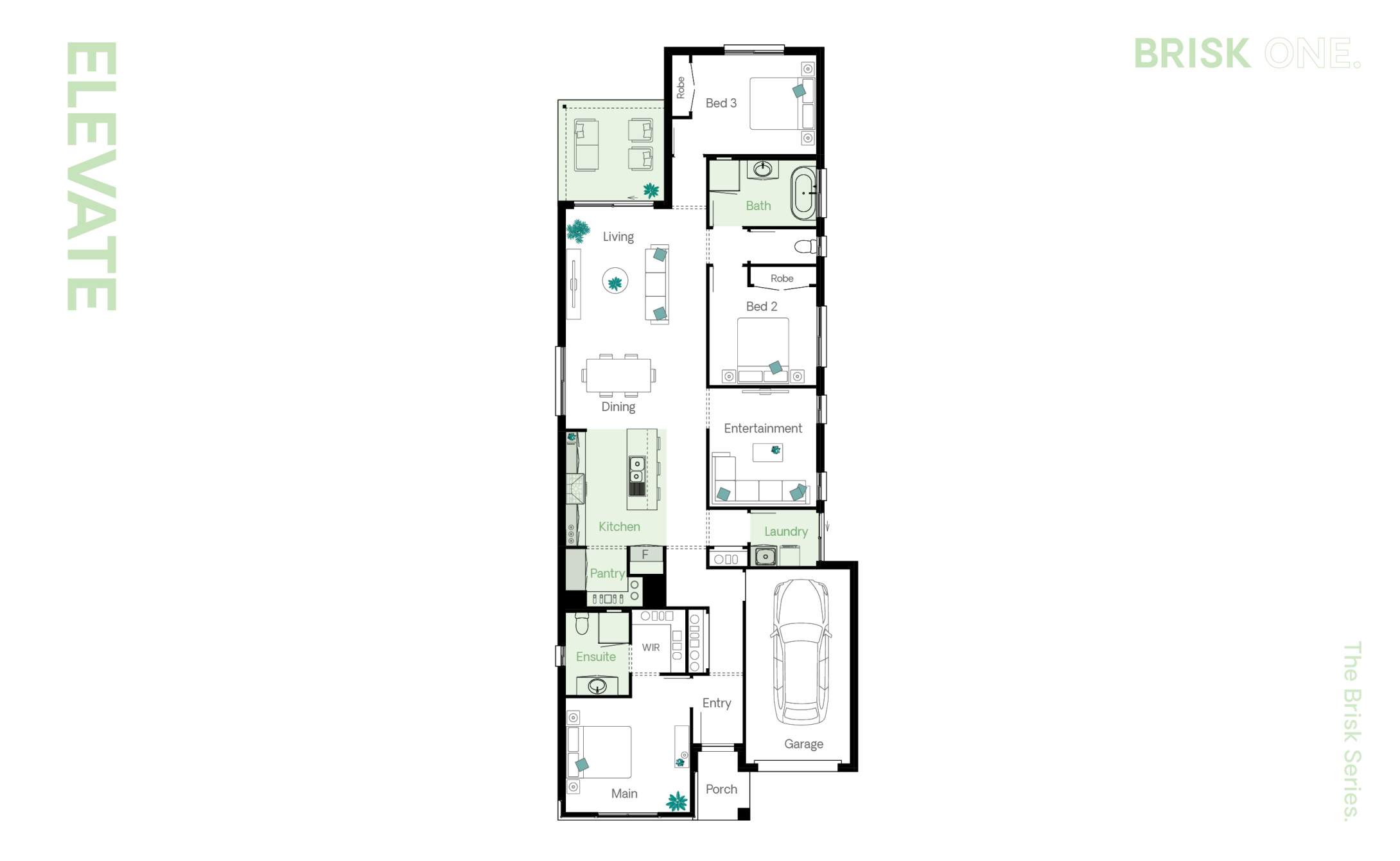 Brisk One | Affordable Single Storey Living | Weeks Homes